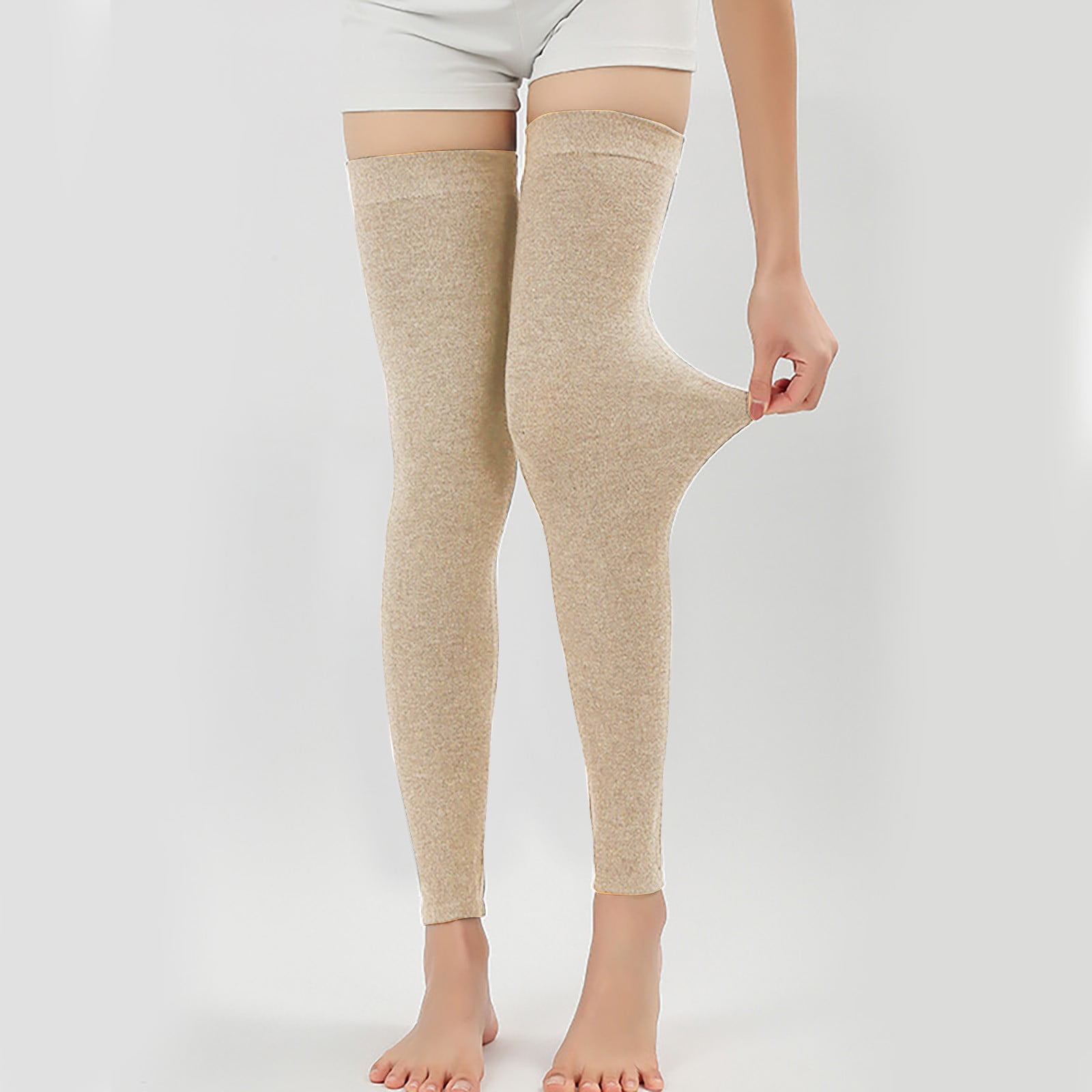 Click here for Peixun Thigh High Compression Stockings Footless C... prices