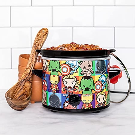 Uncanny Brands Marvel Avengers Kawaii 2qt Slow cooker- cook With Your ...