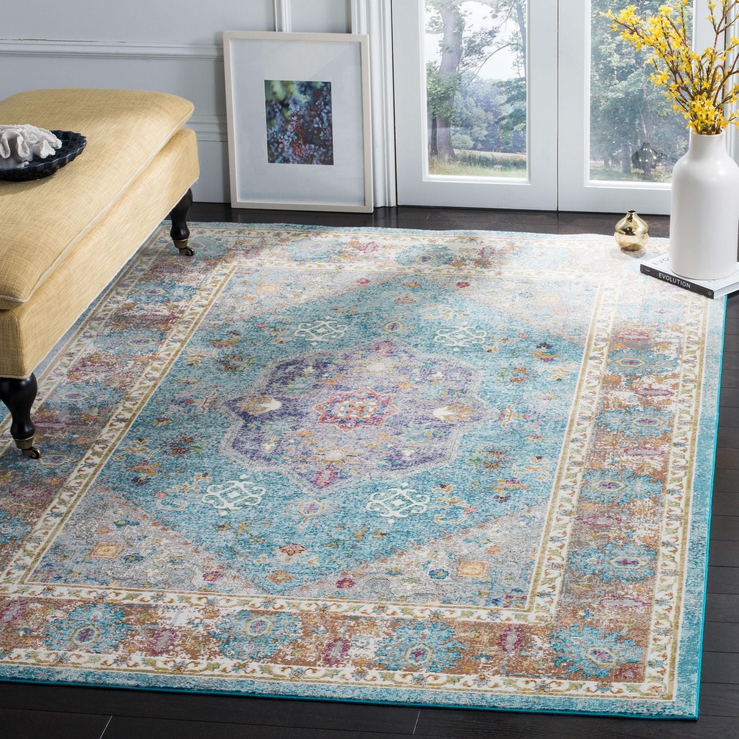Click here for Safavieh Aria Rosalin Traditional Area Rug 4 Ft. X... prices