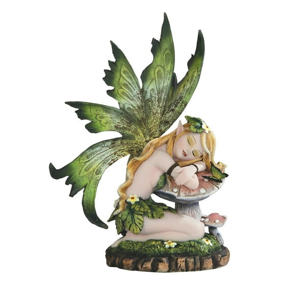 FC Design 8.5"H Green Dragon on Green Faux Crystal Stone Figurine ...