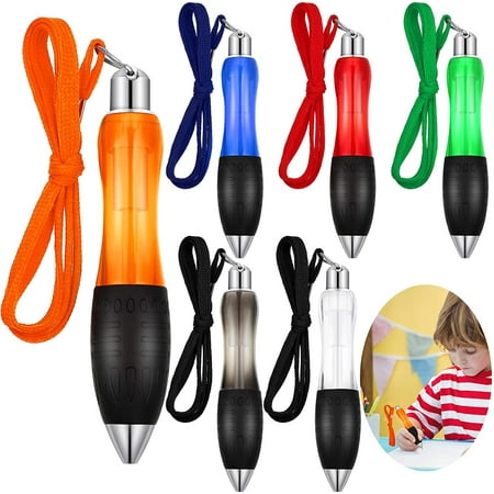 6 Pieces Big Fat Pens Retractable Big Fat Ballpoint Pens Red Body Pens ...