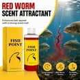 Concentrated Fish Attractant Liquid, 100ml Red Worm Spray Bait Scent ...