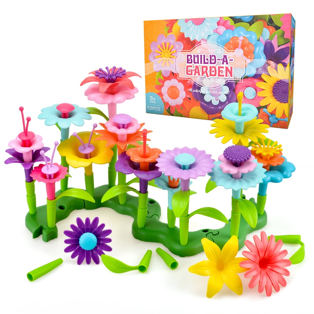 SUNNYPIG Building Garden Toys For 3 4 5 6 Year Old Girl Build A Garden SUNNYPIG Building Garden Toys For 3 4 5 6 Year Old Girl Build A Garden