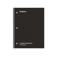 TRU RED Premium 1-Subject Notebook 4.38" x 7" College Ruled 80 Sheets ...