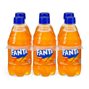 European Fanta Orange Soda 6-Pack, 330 ml - Walmart.com
