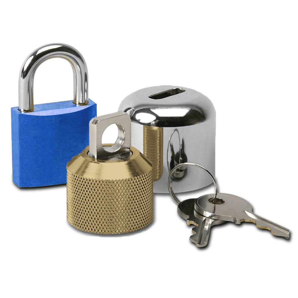 Brass Hose Bibb Lock with Padlock - Walmart.com