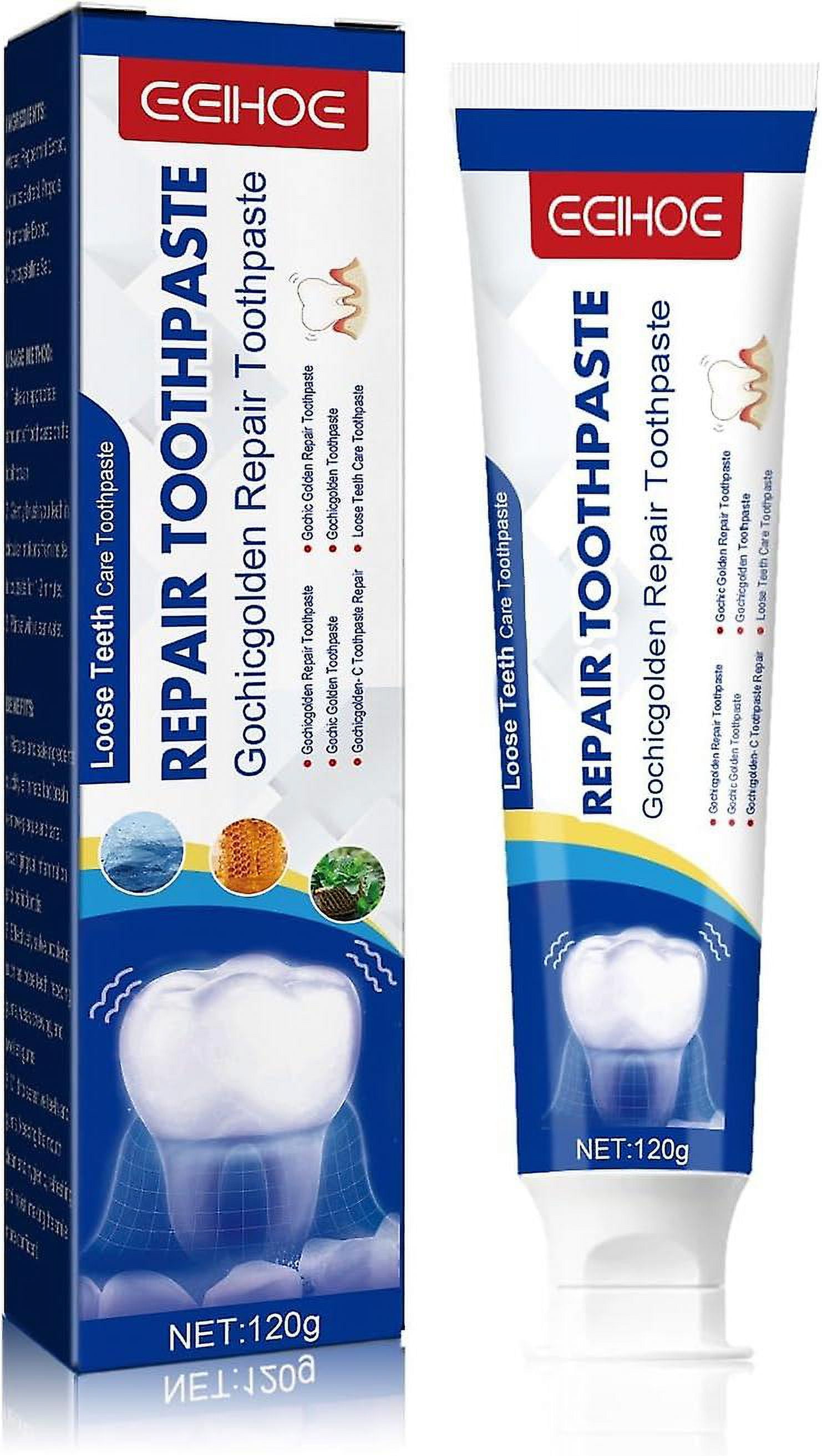 Eelhoe Toothpaste Bright White Teeth Cleaning,gochicgolden Repair And ...