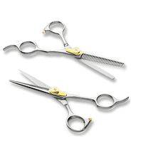 ShearGuru Professional Barber Scissor Hair Cutting Set - Walmart.com