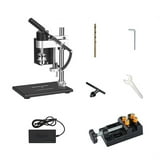 New Mini Desktop Bench Drill Micro DC Seven-level Speed Adjustable Home ...