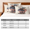 American Flag 250 Year Anniversary Throw Pillow Covers 20 x 20 Inch ...
