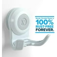 SlipX Solutions Patented Bathroom Power Lock Suction Cup Hook for ...