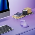 Seenda Vertical Quiet Rechargeable Wireless Ergonomic Mouse with Type-C ...