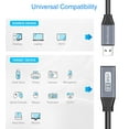 ASIASN-USB 3.0 Extension Cable (10FT, 5 Gbps, Type A Male to Female ...