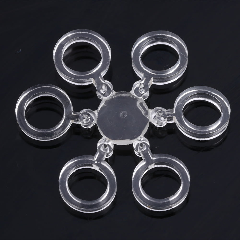 Bandas de cebo, 40 piezas de 5 mm, bandas elásticas para pesca, bandas ...