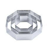 Casewin Non-Toxic 3 Tier Brownie & Cake Baking Pans, Small to Large ...