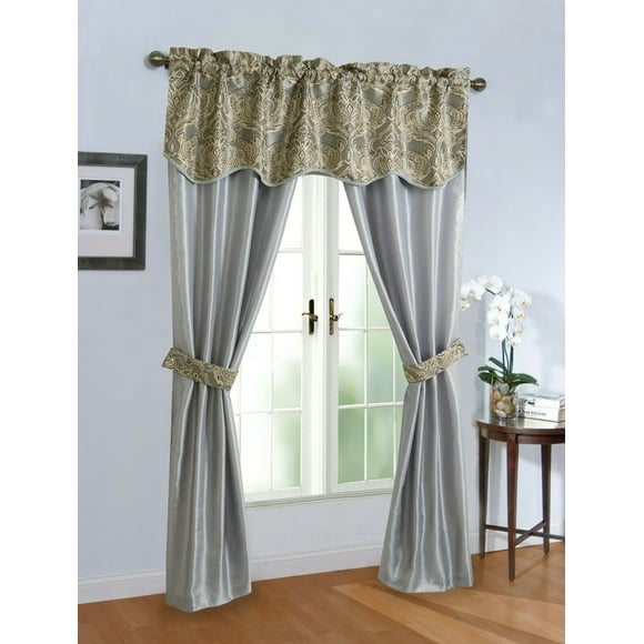 Curtains with Attached Valances