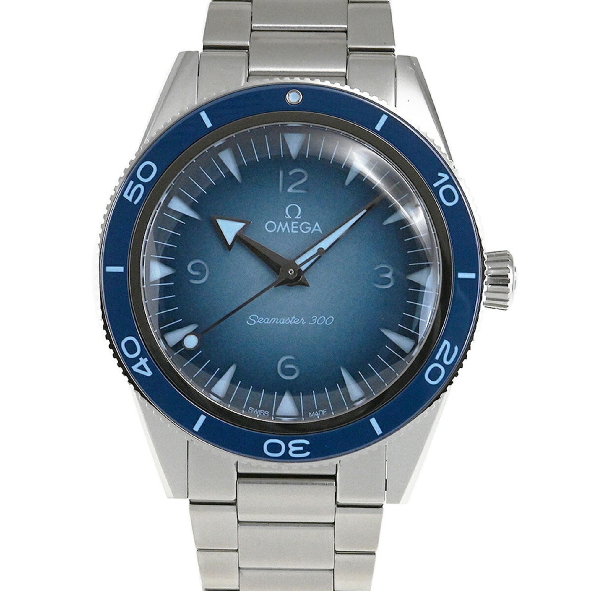 Pre-Owned OMEGA Seamaster 300 Master Chronometer 41MM Wristwatch 234.30 ...