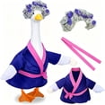 Garden Goose Outfit Costume, Porch Yard Decor, 23 in Fit, Nylon Spandex ...