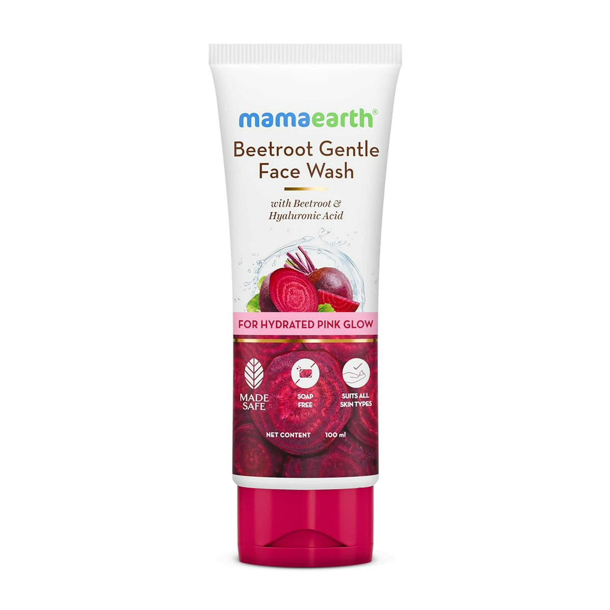 Click here for Mamaearth Beetroot Gentle Face Wash & Hyaluronic A... prices