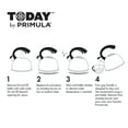 Primula TODAY Colin Stainless Steel Whistling Kettle - 3 Qt, Brushed ...