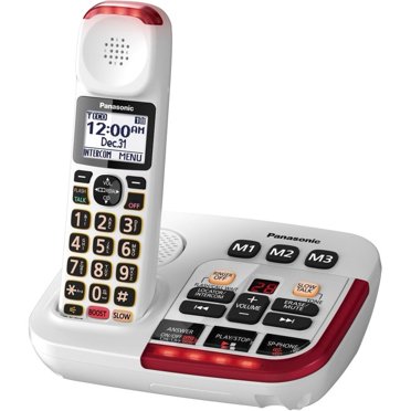 VTech VTSN5127 Amplified Cordless Answering System with Big Buttons ...