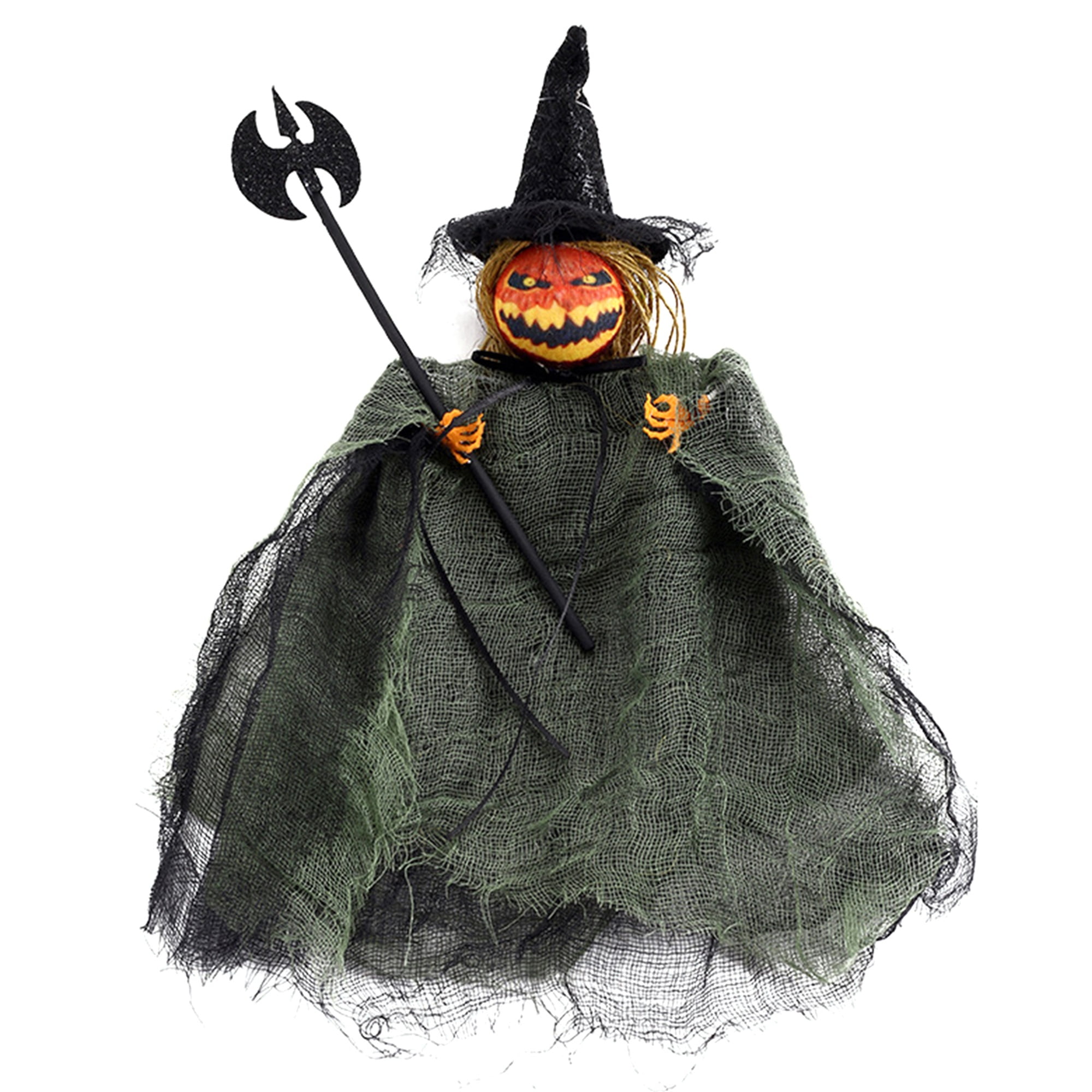 Halloween Hanging Decorations, Flying Demon Pumpkin Witch Ornaments ...