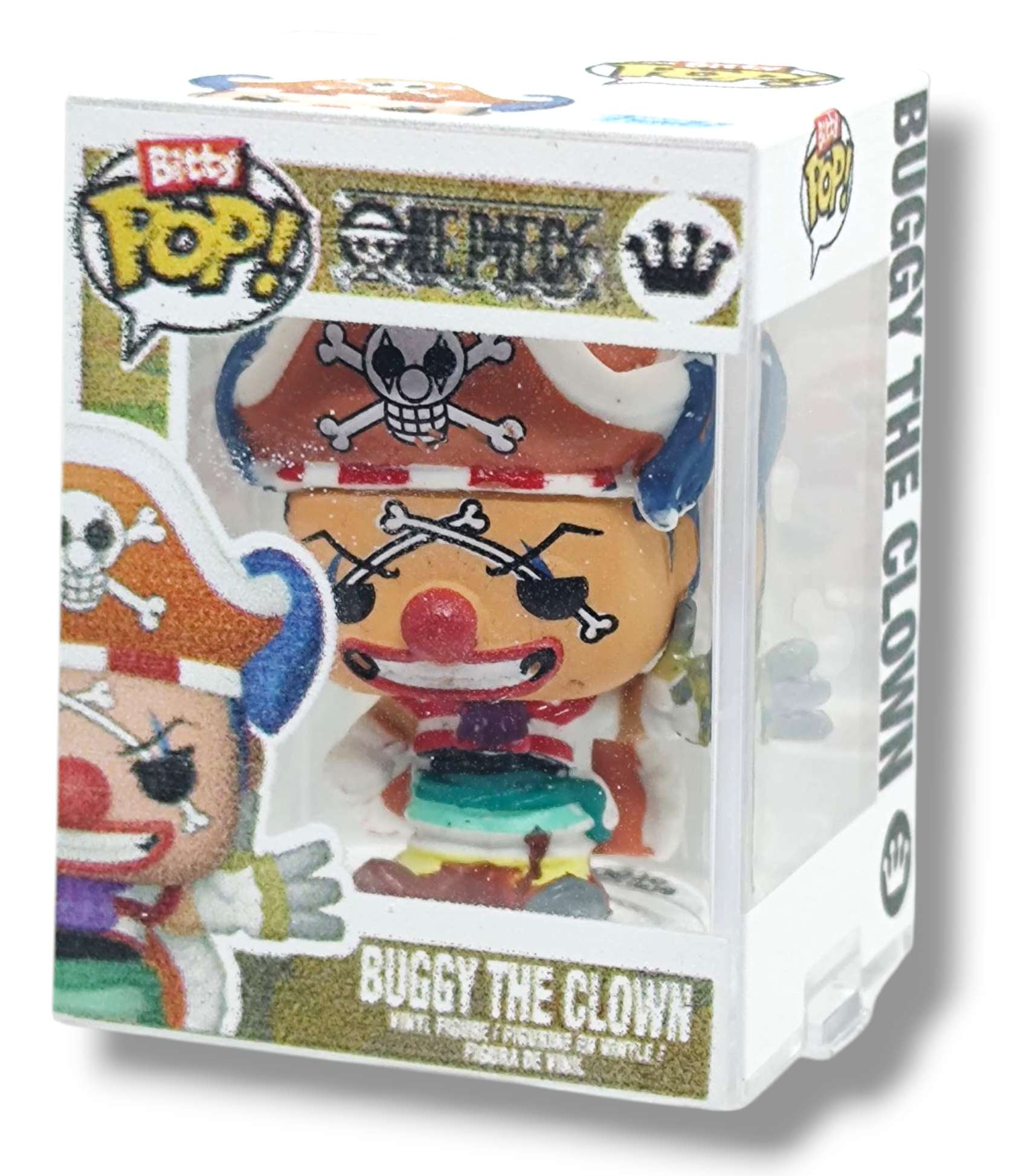 Funko One Piece Bitty POP! Buggy The Clown Micro Vinyl Figure - Walmart.com
