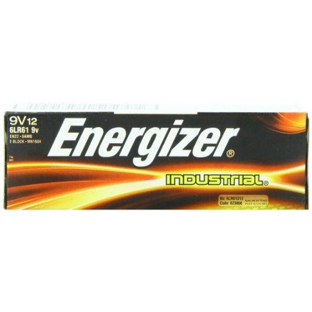 Energizer EN22-R 9V Alkaline Industrial Batteries, Box of 12 - Walmart.ca