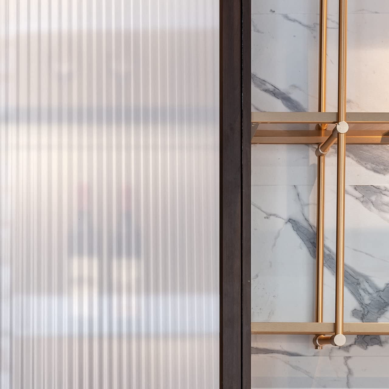 Click here for Rejoda-Privacy Window Film Cloudy Frosted Fluted W... prices