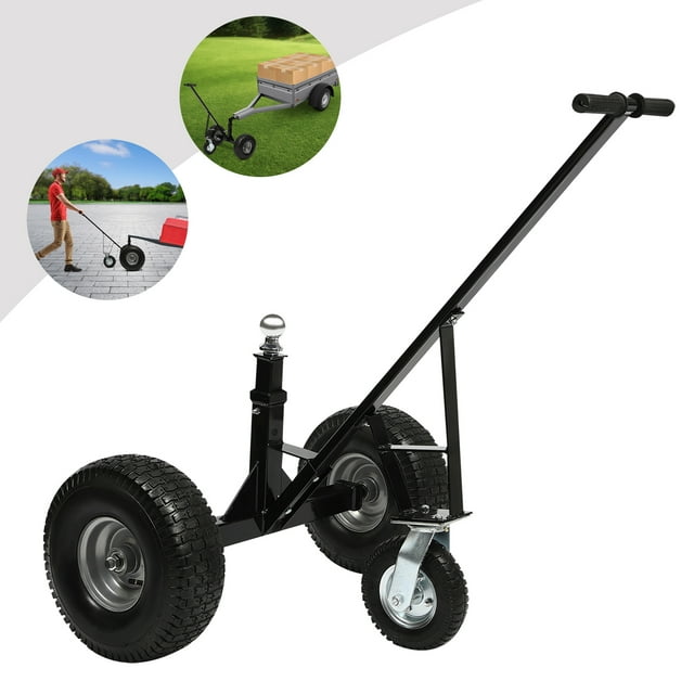 Miumaeov Handy Moving Adjustable Trailer Dolly, Heavy-Duty Tow Dolly ...
