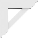 5"W x 12"D x 12"H Standard Traditional Architectural Grade PVC Bracket ...