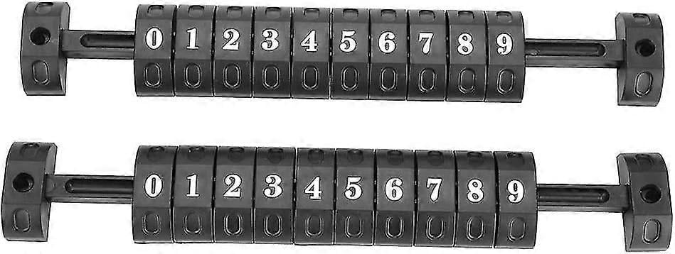 2pcs Table Football Counter 10 Numbers Scoring Score Counter Indicator ...