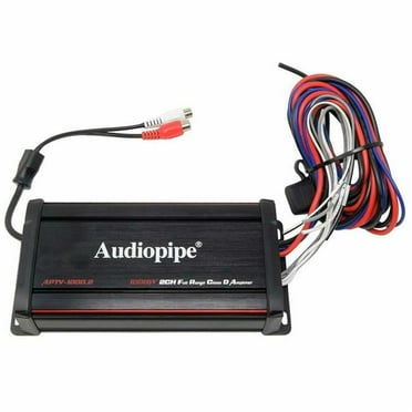 Audiopipe APMCRO4060 Micro 4 Channel Amplifier 1000W Max - Walmart.com
