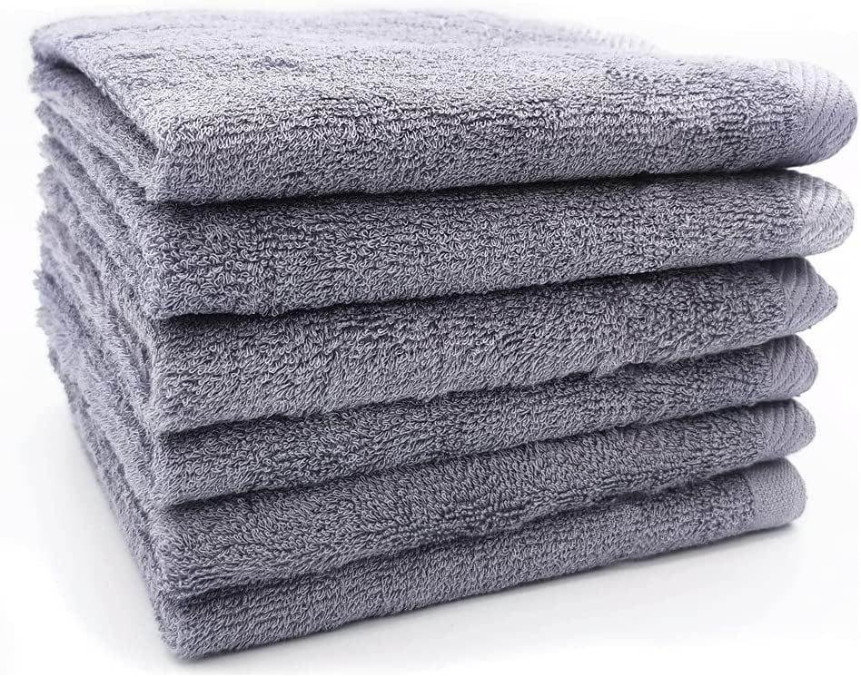 Bamboo Washcloth Face Cloths for Washing Face Super Soft Absorbent 12"x ...