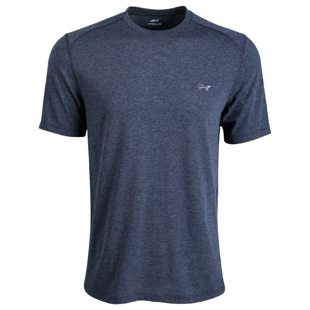 Attack Life - Attack Life by Greg Norman Mens Crew Neck Performance ...