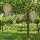 Naler Paper Wasp Nest 4 Pack - Decoys Safe Hanging Fake Wasp Deterrent ...