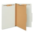 Universal Four-Section Pressboard Classification Folders, 1 Divider ...