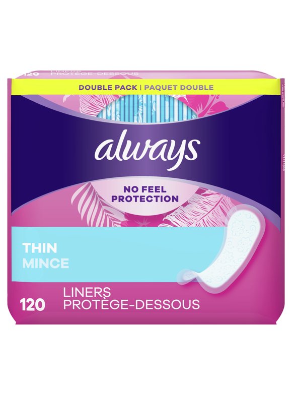 Always Discreet Liners in Always Discreet - Walmart.com