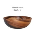 Sunjoy Tech Wooden Salad Bowl - Mixing Salad Bowls for Salad, Fruits ...