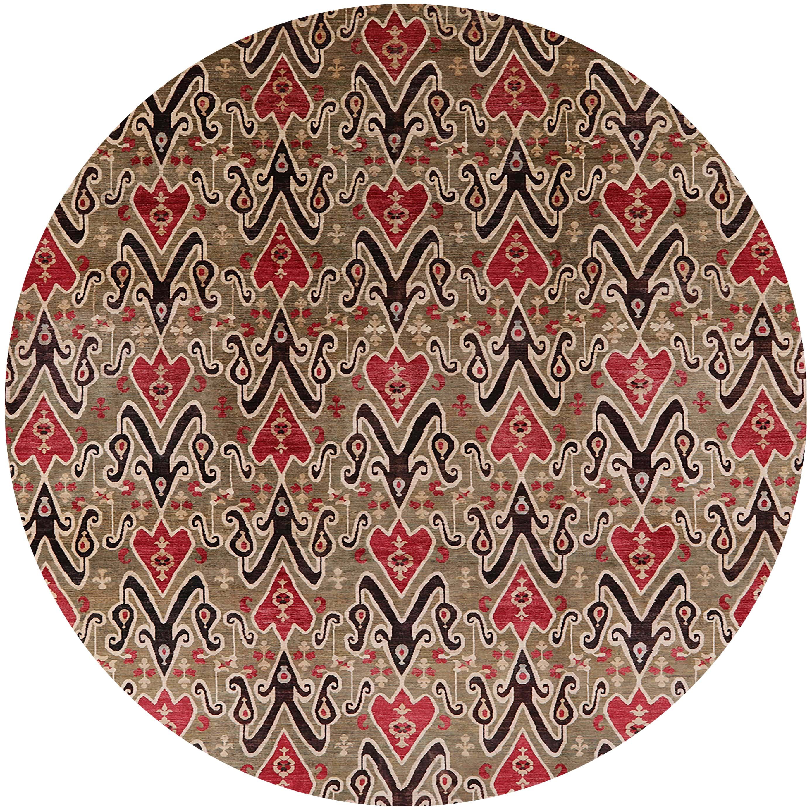 Ahgly Company Indoor Round Mid-Century Modern Light Copper Gold ...