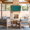 Aventurine Outdoor TV Cover 48 to 50 inch Emerald Green Solid Color ...