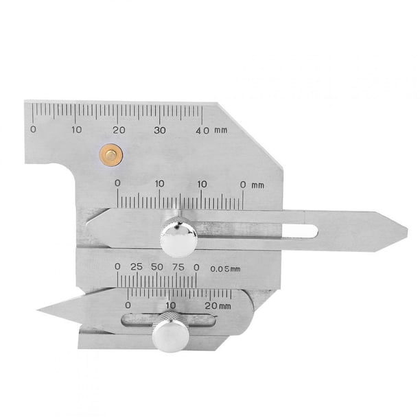 Welding Inspection Ruler,Stainless Steel Double Slide Weld Pit ...