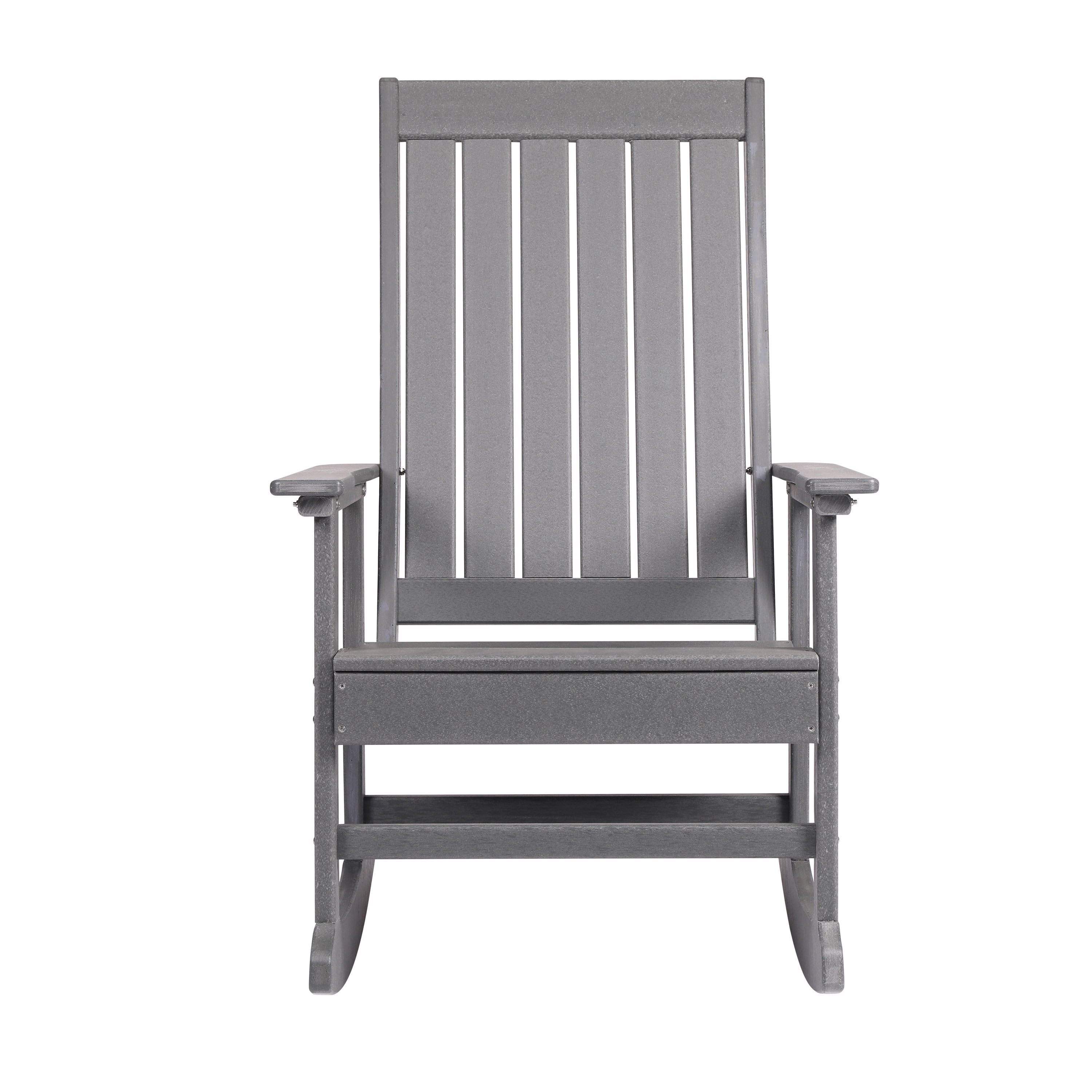 Ez-Care Tek-Wood Adirondack Rocker - Slate Grey - Walmart.com
