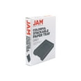 JAM Paper AM Paper Stackable Front Loading Letter Tray Letter Size Gray ...