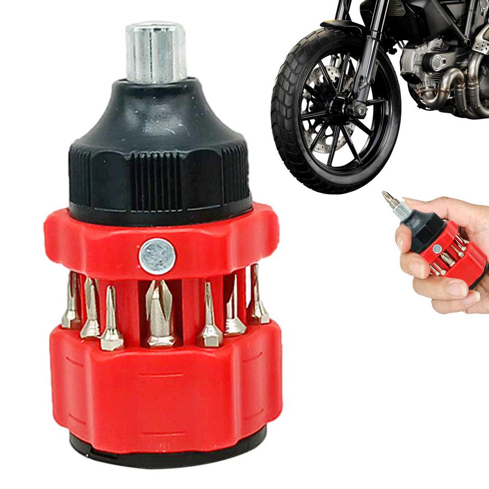 Tohuu Mini Screwdriver 12-in-1 Multi-bit Short Screwdrivers Precision ...