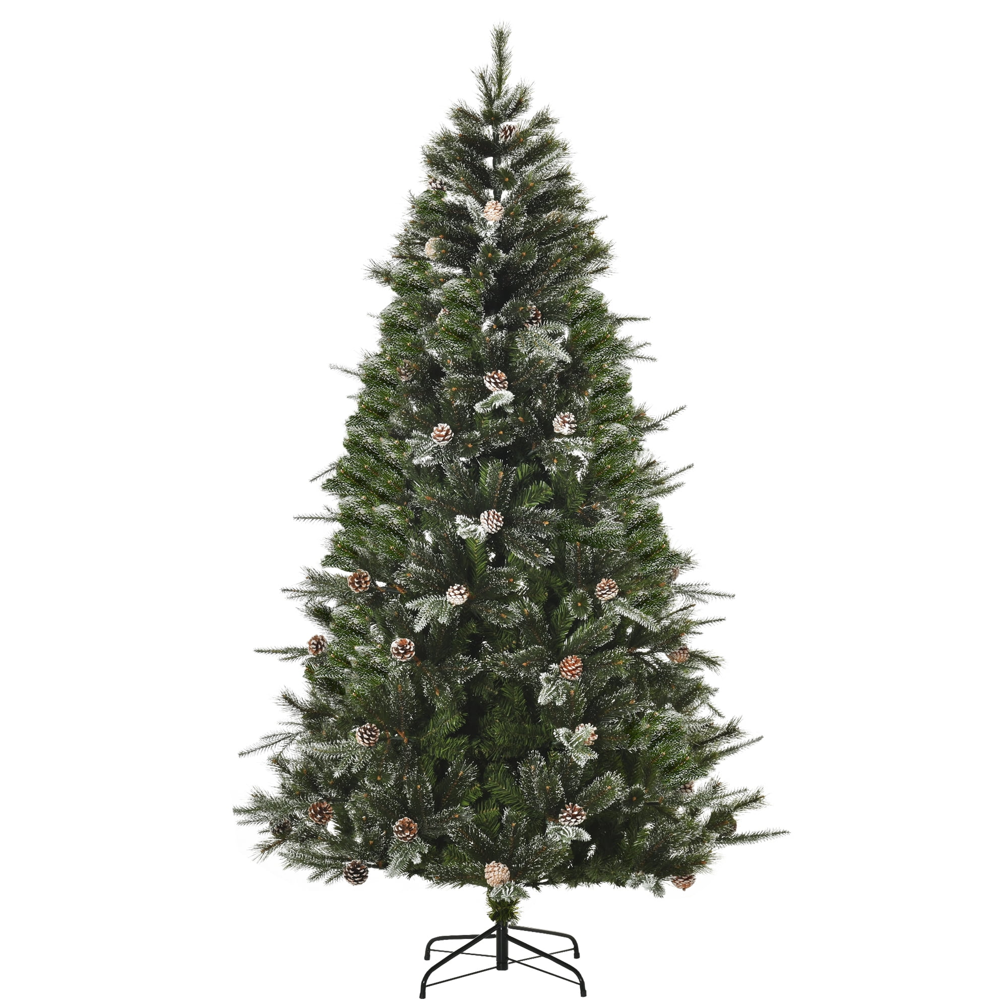 Click here for Homcom 7ft Artificial Snow Christmas Pine Tree Xma... prices