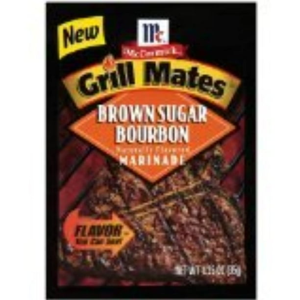 Mccormick Brown Sugar Bourbon Marinade 1.25-Oz. (6 Packets) - Walmart.com