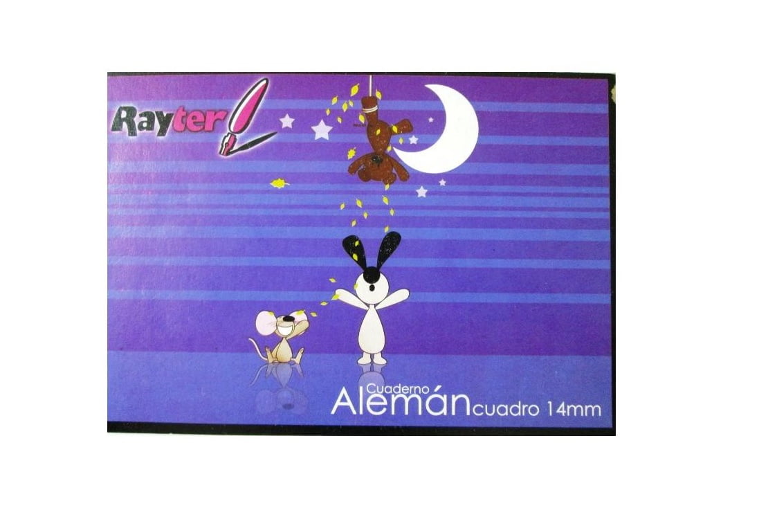 Paquete de 10 Cuadernos Rayter Forma Italiana C. Alemán Cuaderno ...