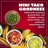 Jose Ole Beef & Cheese Mini Tacos, Frozen Mexican Food, 16.2 oz, 25 ...