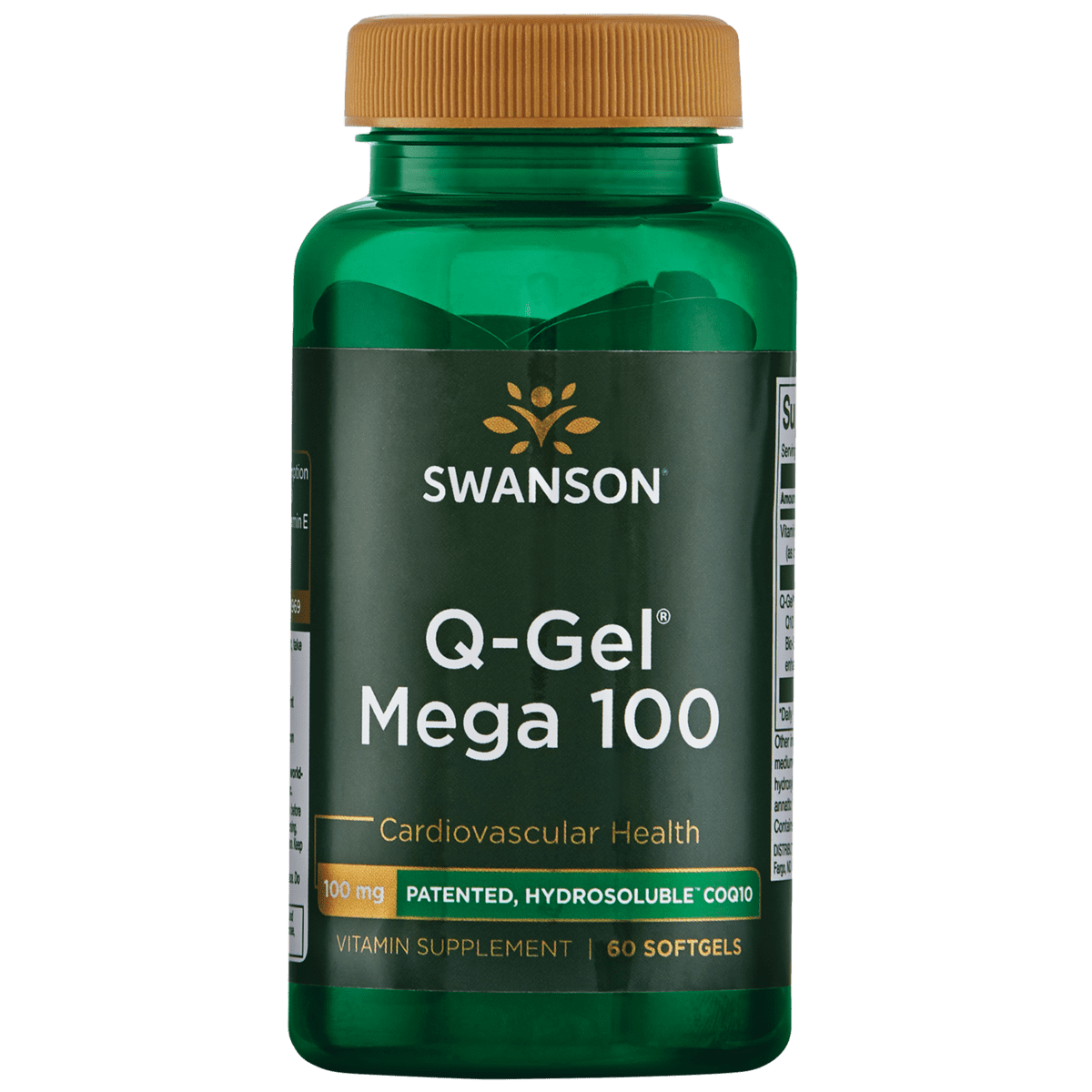 Swanson Q-gel Mega 100 100 mg 60 Softgels
